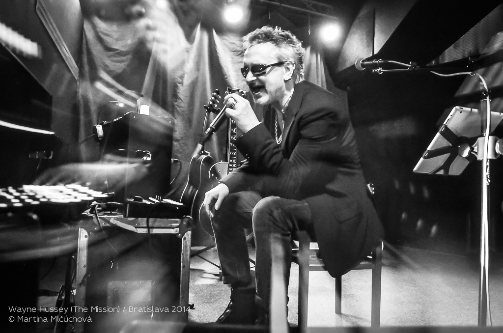WAYNE HUSSEY (THE MISSION) @ BRATISLAVA 3.11.2014 - :MM:MUSIC:PHOTO: