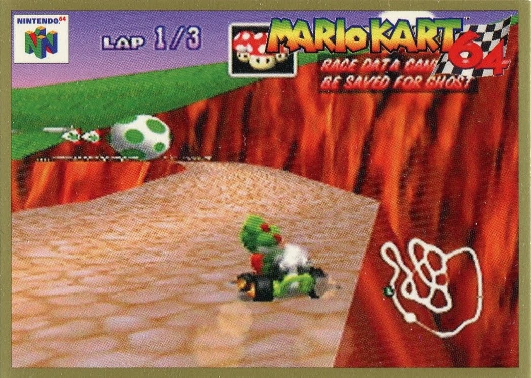 Rekindling the Cardboard Flame: Mario Kart 64 Trading Cards