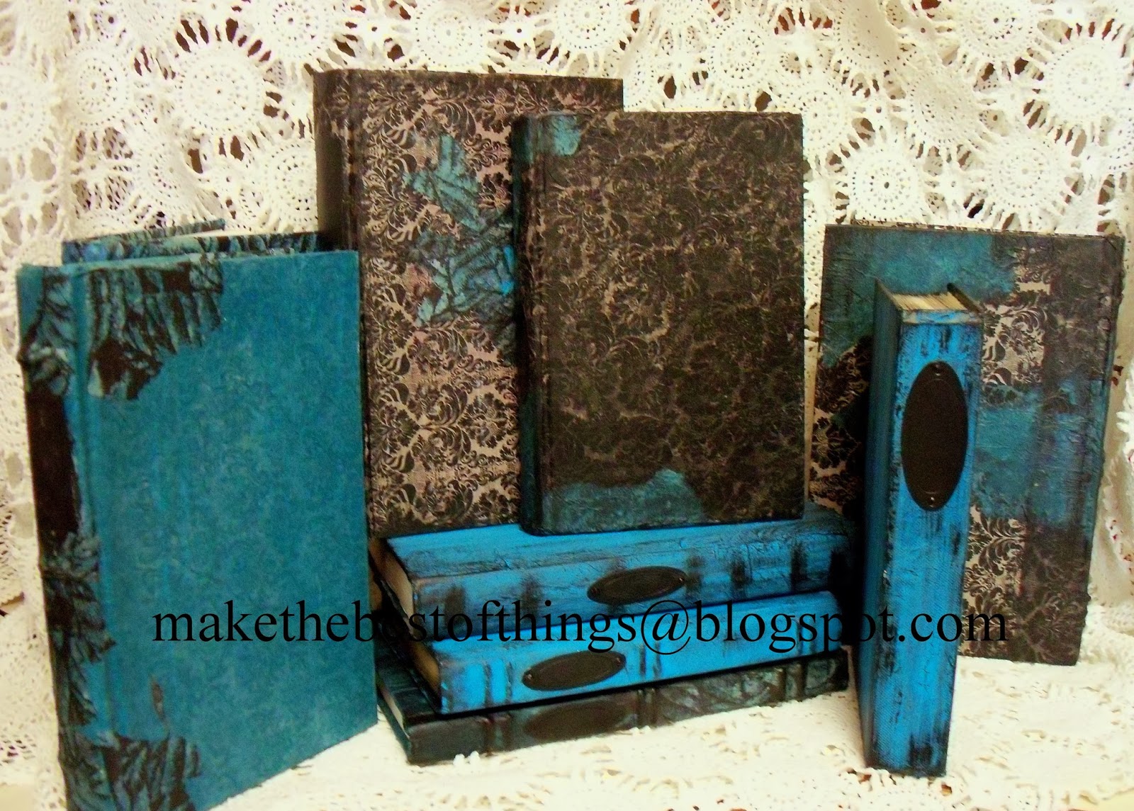 Make The Best of Things: Part 2 Restyle Old Books into Vintage Style Decor