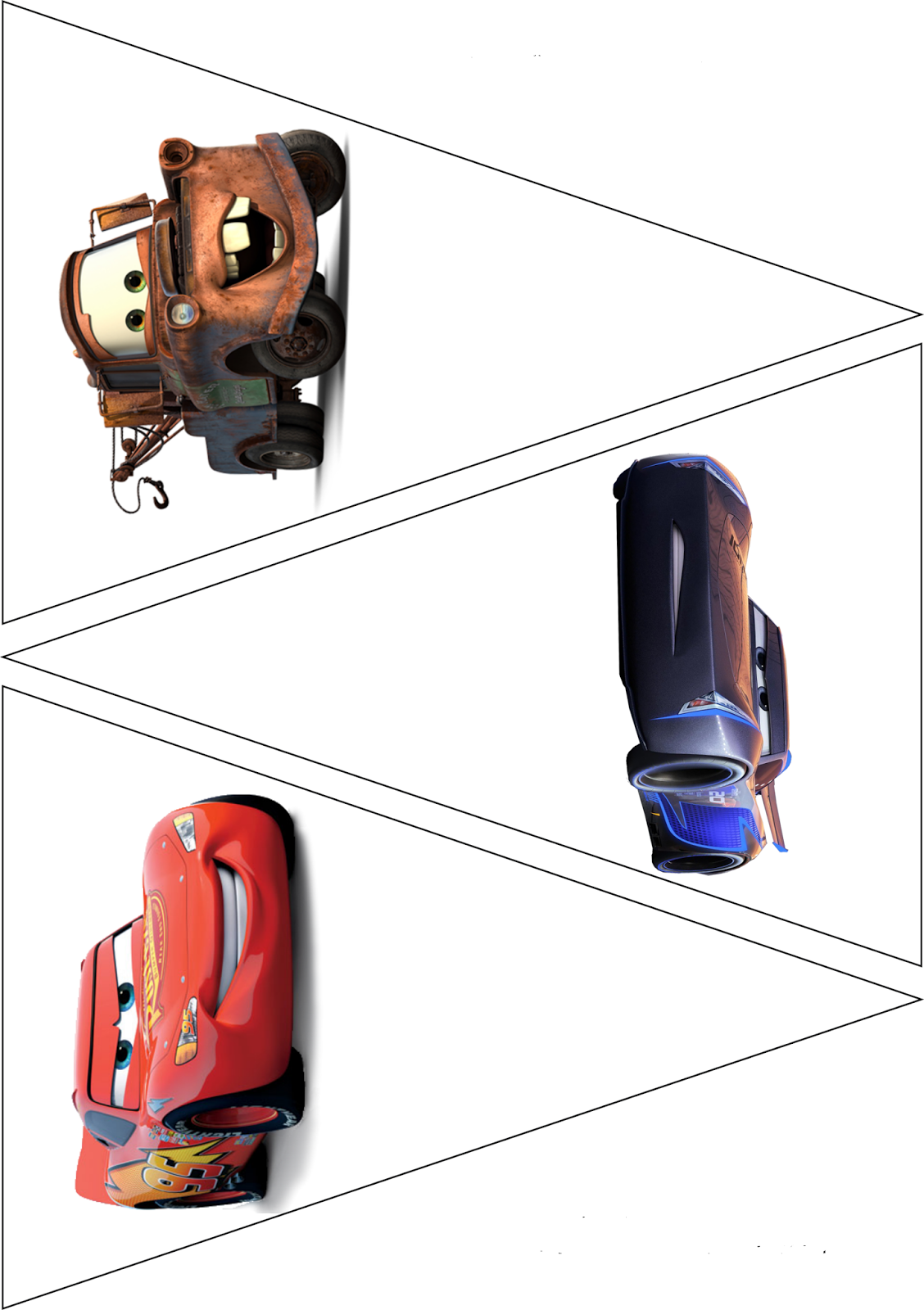 Musings of an Average Mom: Cars 3 Party Banner