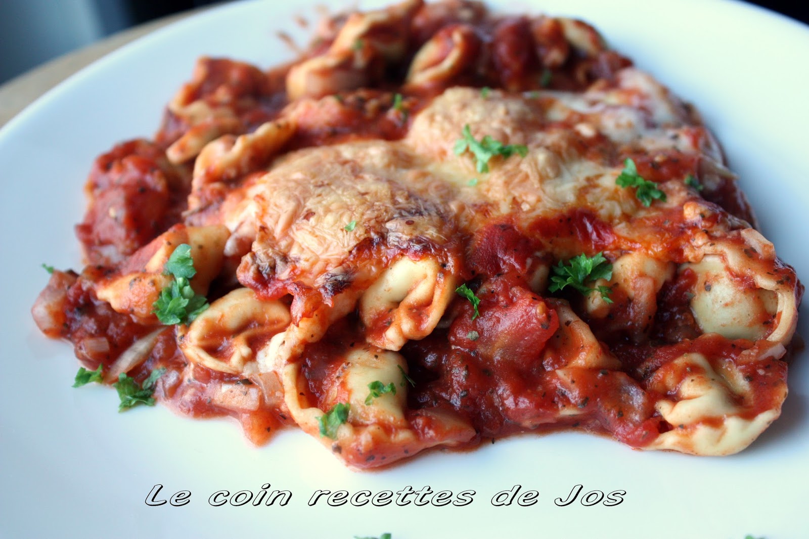 Le Coin Recettes De Jos Tortellini GratinÉ Au Four