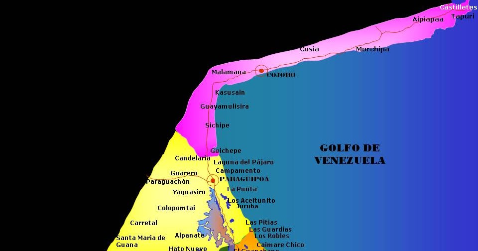 Guajira Venezolana: Mapas