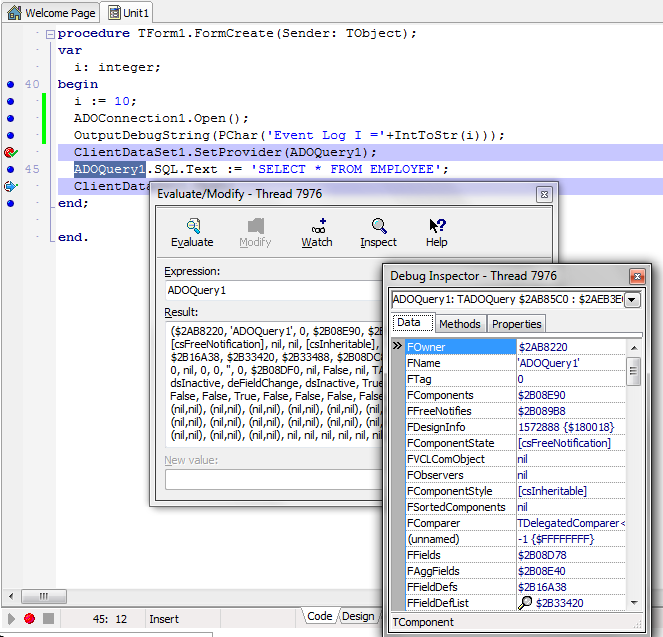 How to debug your Delphi application code? / Debugging in delphi