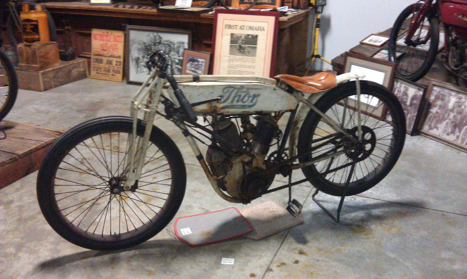 Fast is fast...: Pre 1930 factory backed American racing motorcycles.