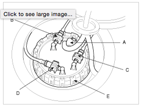 Share information: 2007~09 Hyundai Santa Fe Fuel Level Sensor Replacement