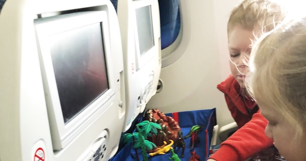 No more toys falling down from airplane tray table
