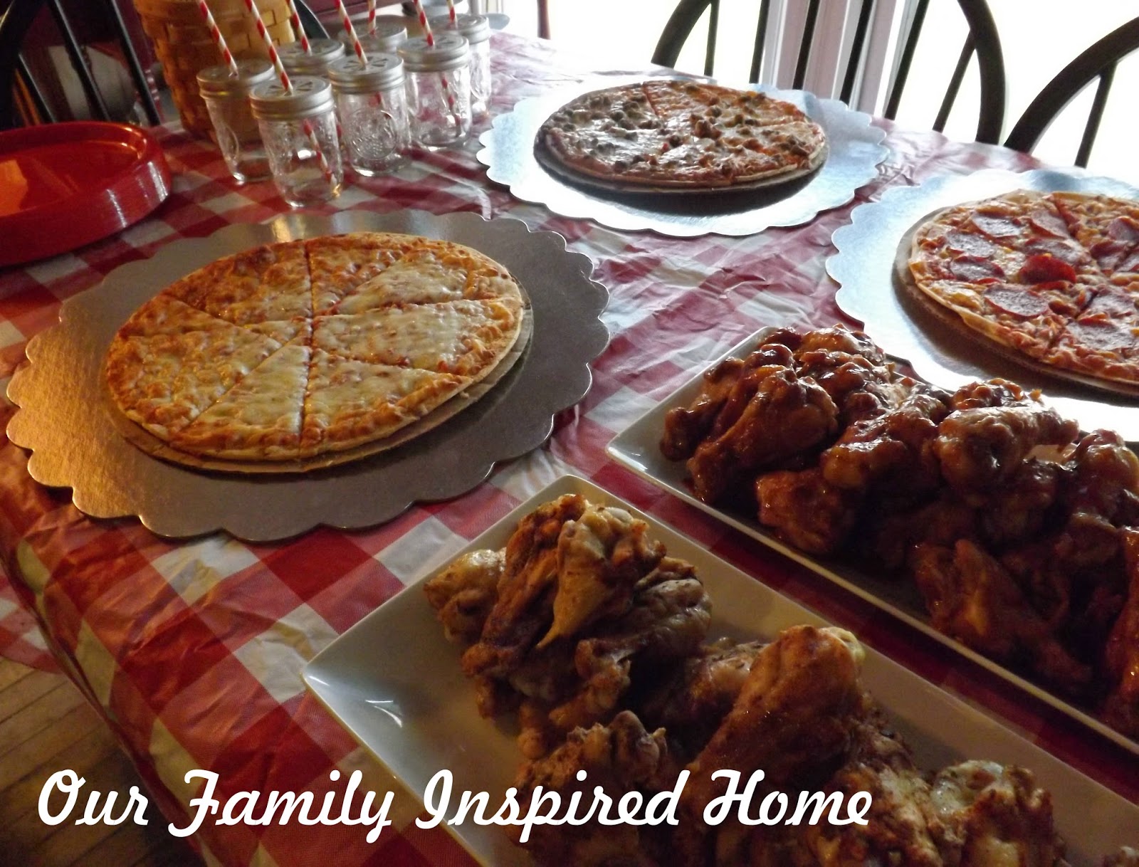Our Family Inspired Home: Pizza Parlor Party!