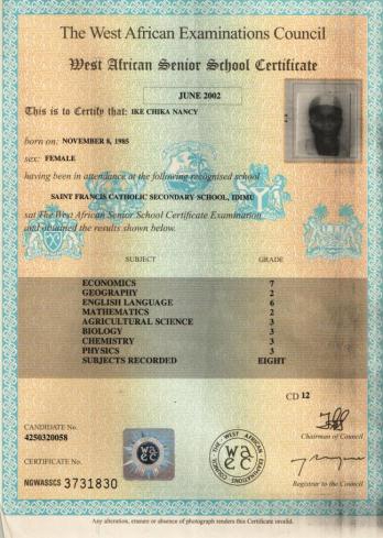 For those of you who don't believe Chika Ike's age...:-)