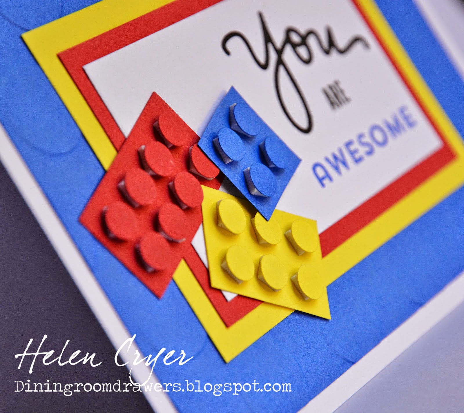 The Dining Room Drawers: Cards for Kids in Hospital - Minion, Lego, Owl ...
