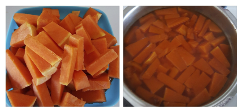 PARANGIKAI PACHADI / YELLOW PUMPKIN PACHADI