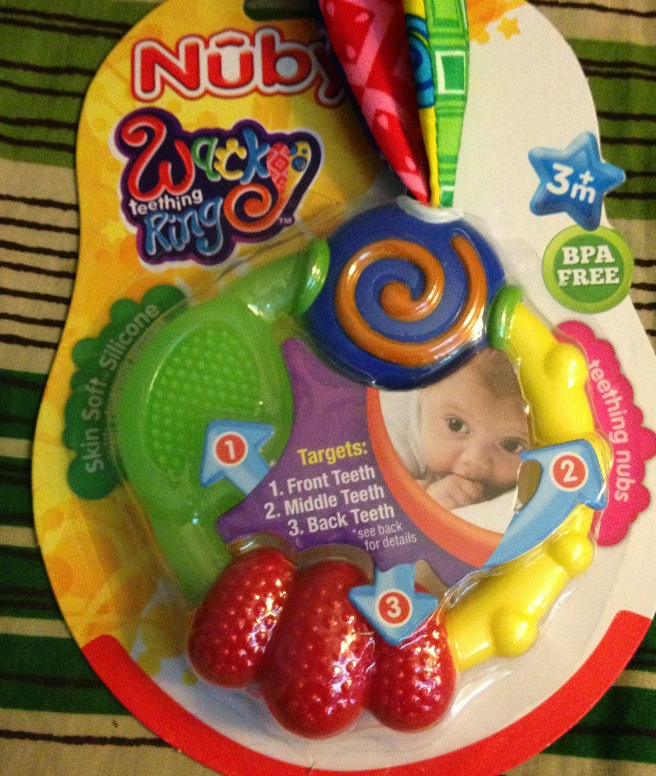 Cummins Life: Nuby Teethers Rock With Variety