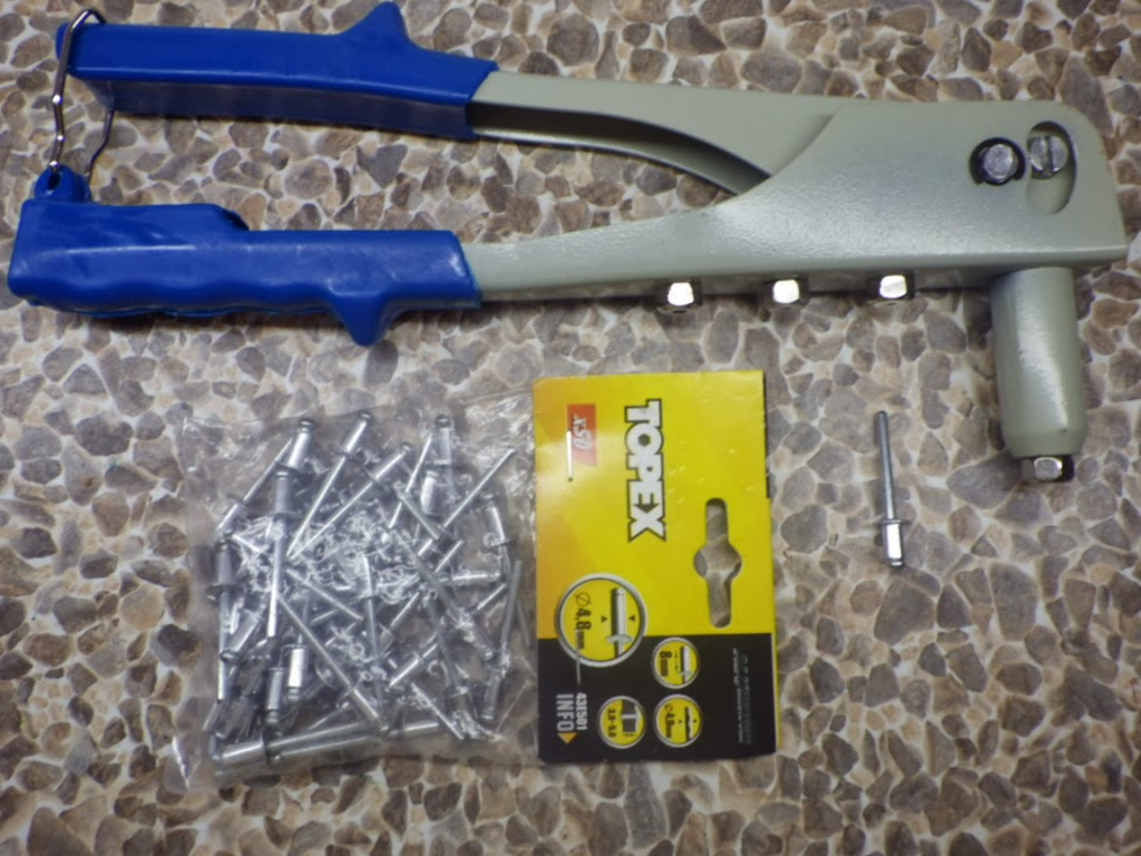 meserias in bricolaj: asamblarea cu pop nituri