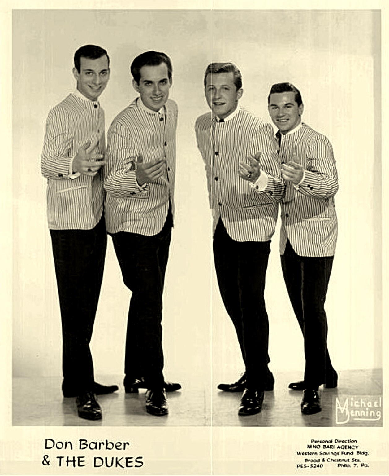 WHITE DOO-WOP COLLECTOR: DON BARBER & THE DUKES_I'll Be Blue