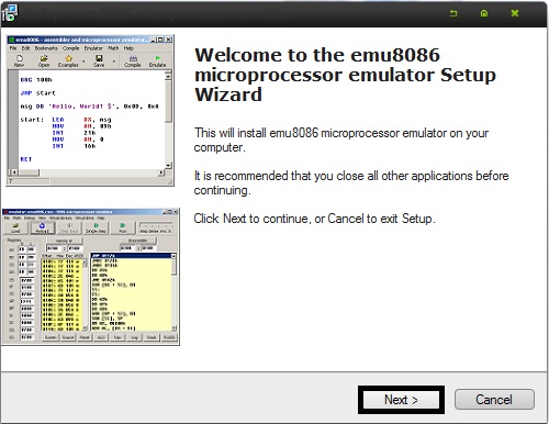 Emulator Microprocessor (emu 8086)