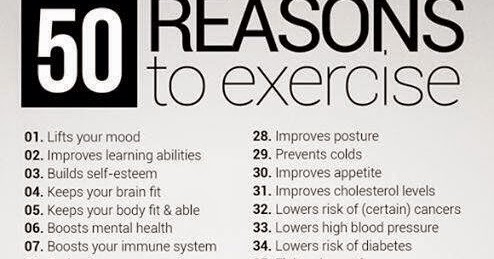 Best Fit Motivation: 50 Reasons to Exercise