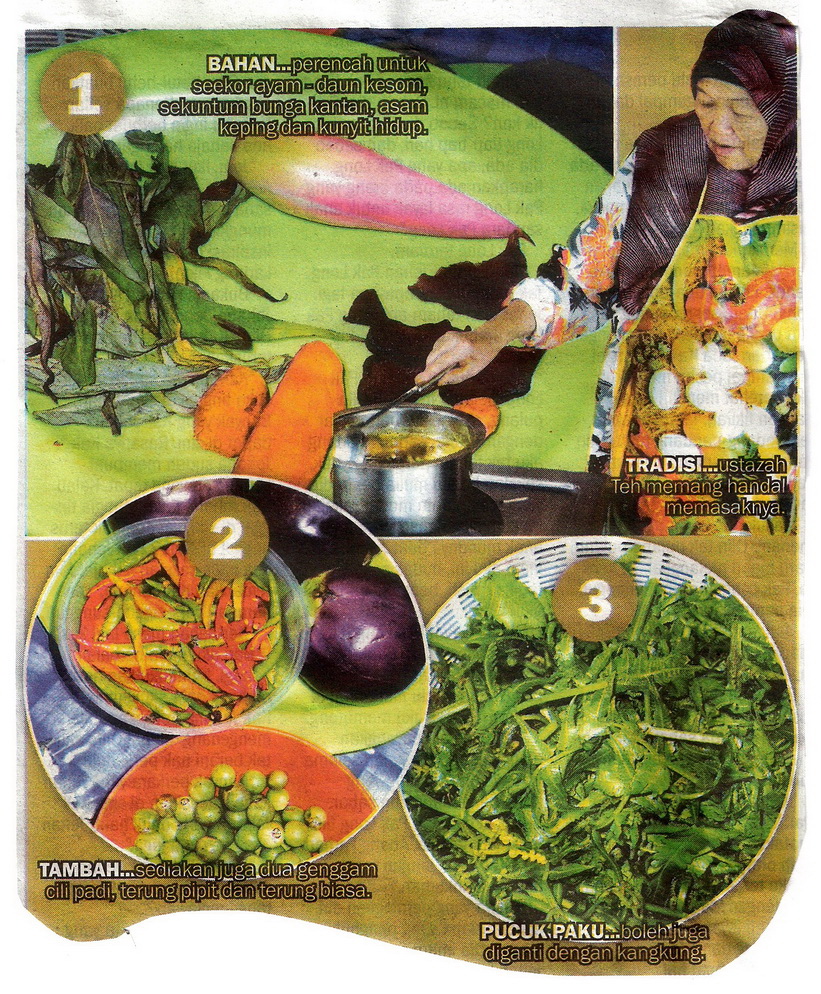 IdrisTalu: Gulai asam rong - resipi istimewa dari Raub