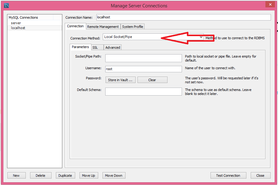 Can't open named pipe to host: . pipe: MySQL (2)