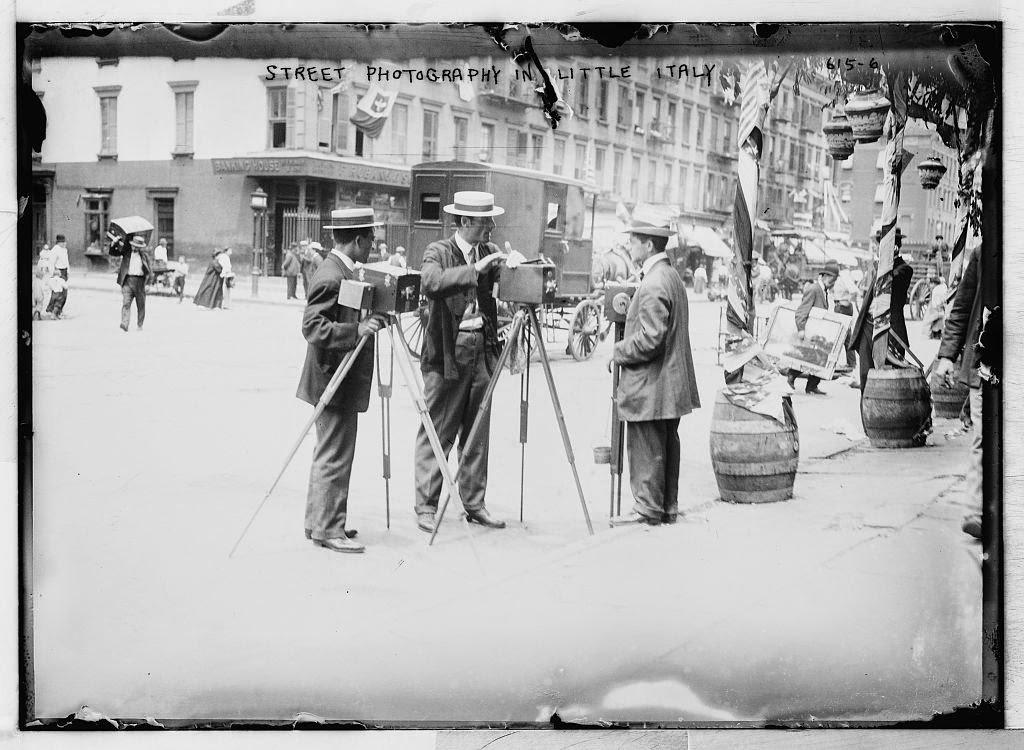 Fertile Minds: New York, Street Photographers, Little Italy, circa 1900.