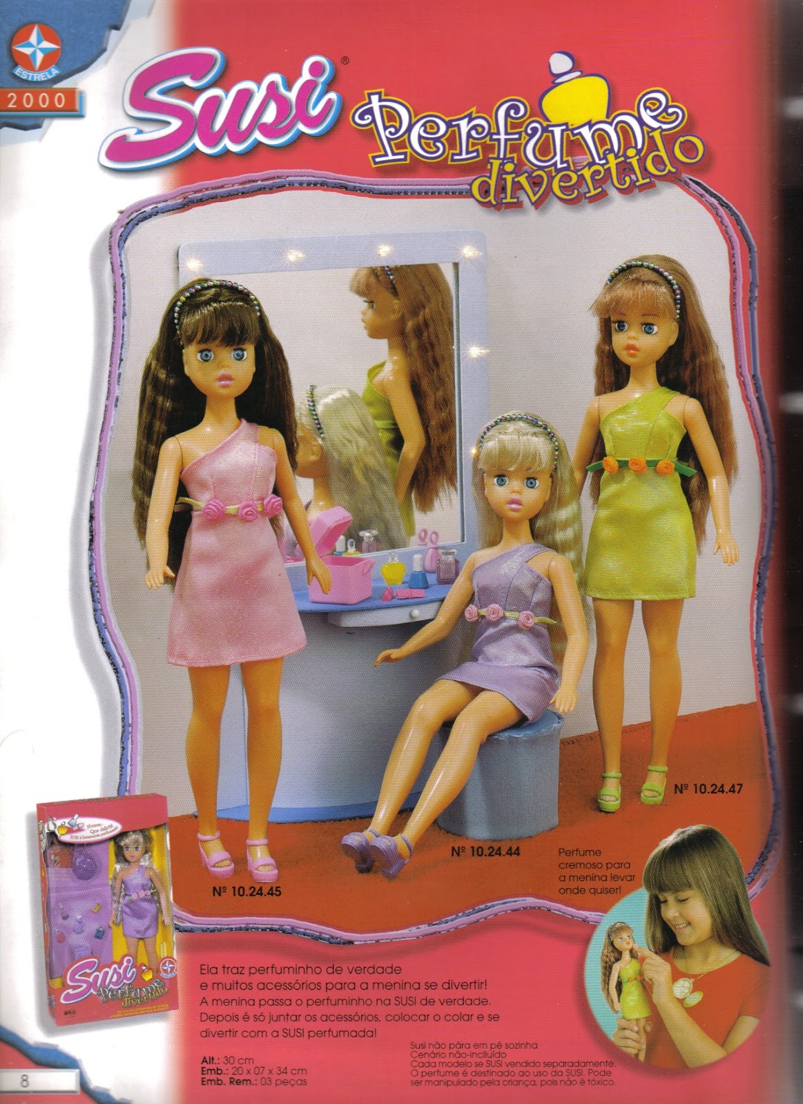 Blog Boneca Susi Museu Virtual: Catálogo Boneca Susi 2000