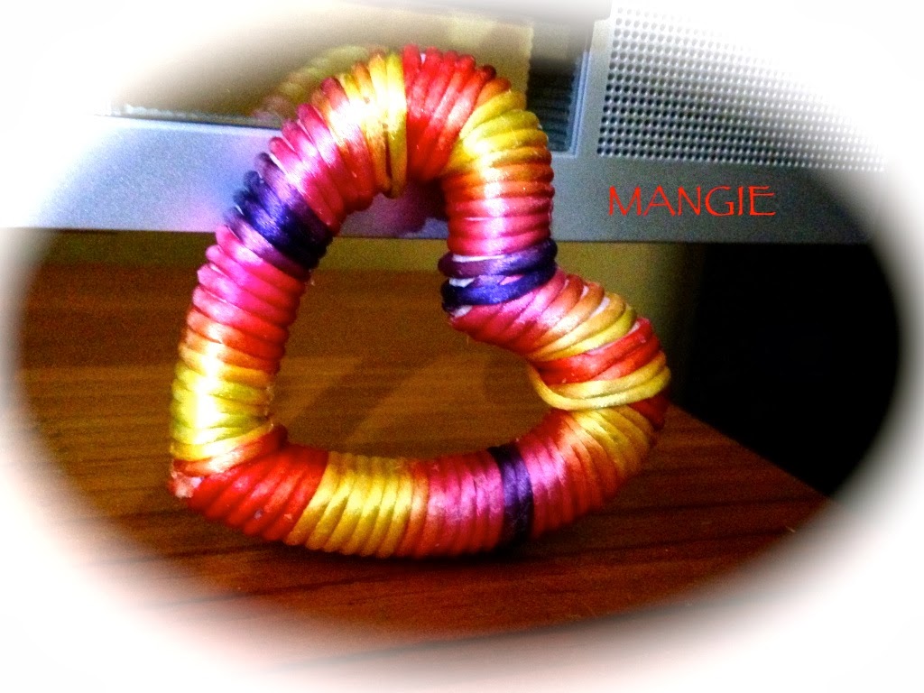 CORAZÓN COLA RATÓN- MANUALIDADES NIÑOS - Artemangie