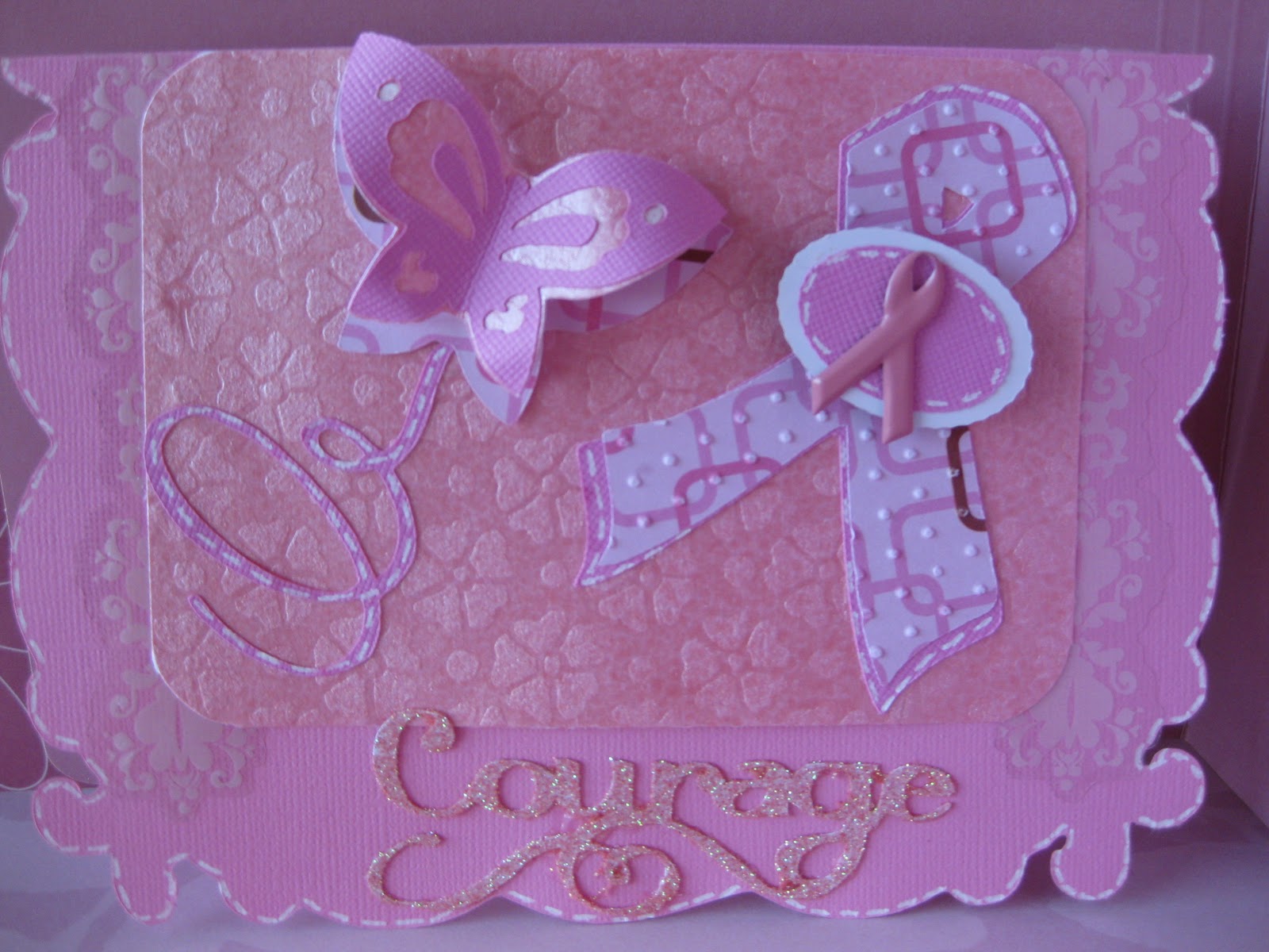 Eva's Scraps N' Cards: Pink Courage