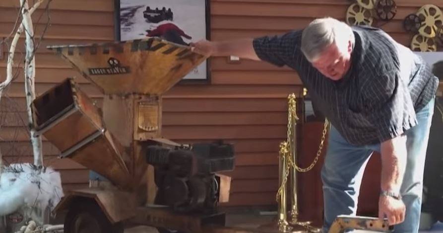 Just A Car Guy: The wood chipper from the movie FARGO is on display at ...