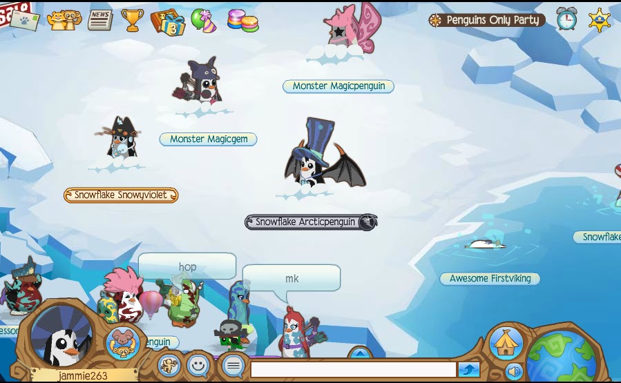 Animal Jam Bouncies: Penguins Only Party!