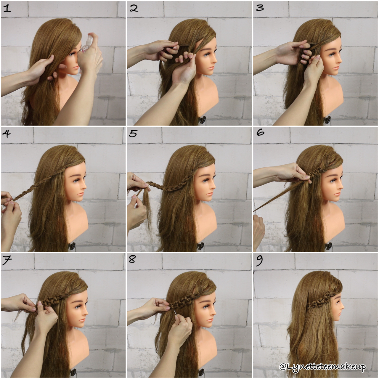 Fringe Snake Braid | Lynette Tee | Makeup Beauty Blog | Makeup and Hair ...