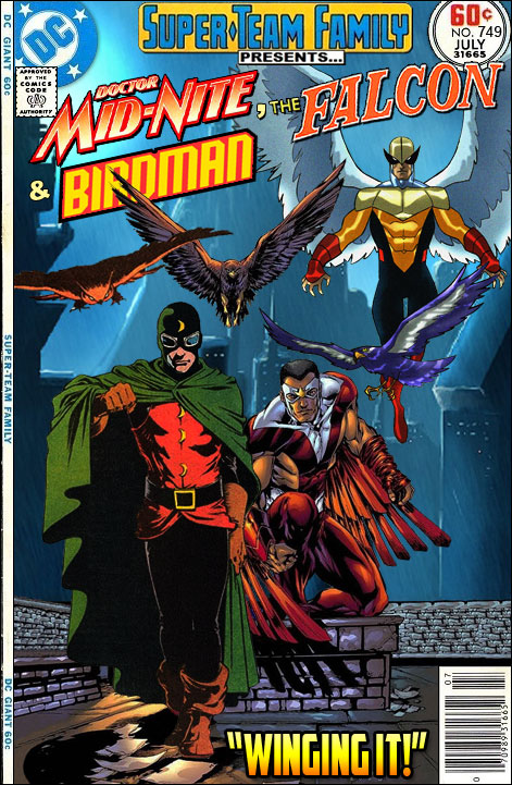 Super-Team Family: The Lost Issues!: Doctor Mid-Nite, The Falcon and ...