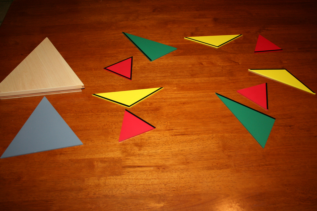 Our Country Road: Montessori Triangle Box Lessons