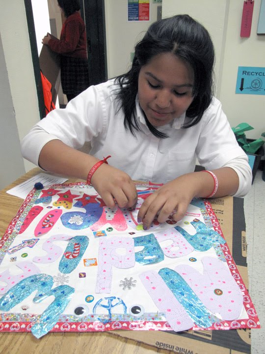 The LOVE Lesson: Irma Rangel students in action!