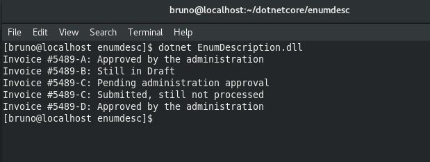 Getting Enum descriptions using C# | HildenCo
