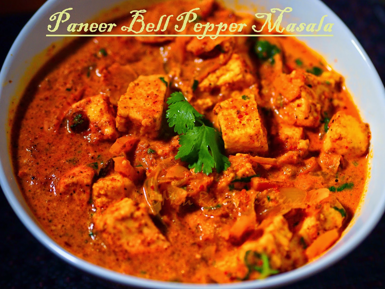Meri Rasoi: Paneer Bell Pepper masala