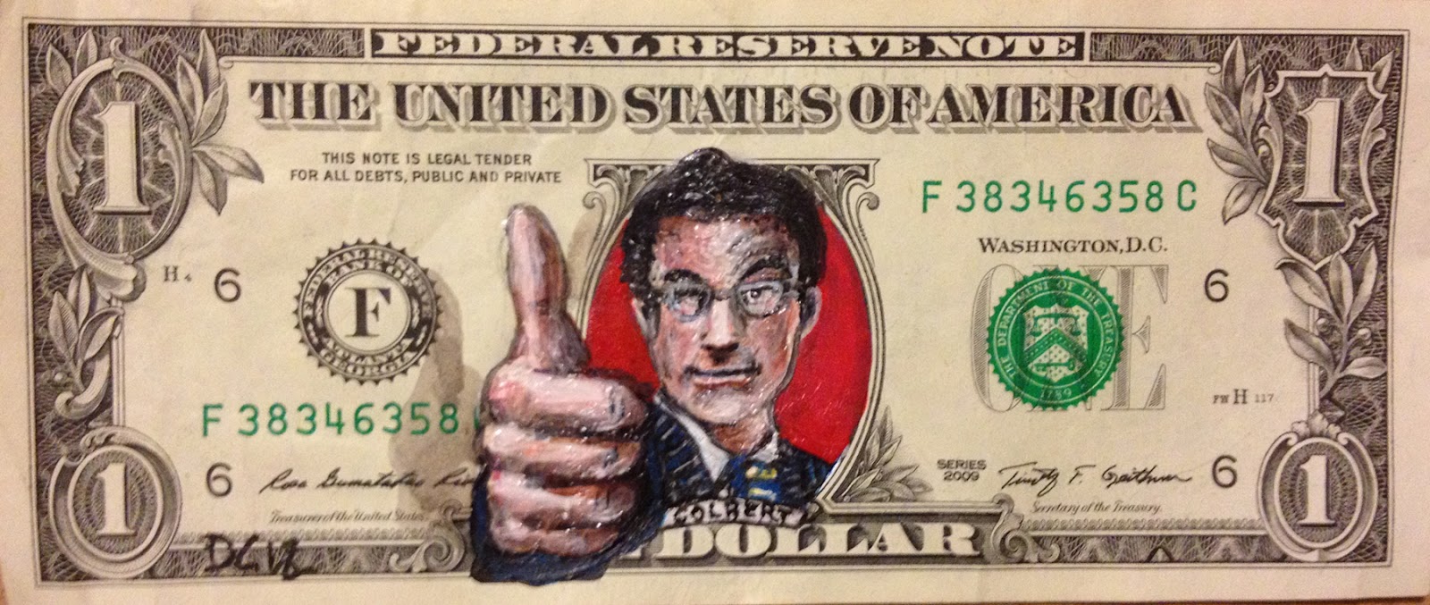 The Art of Donovan Clark: Money Art 3. An art project by Donovan Clark ...