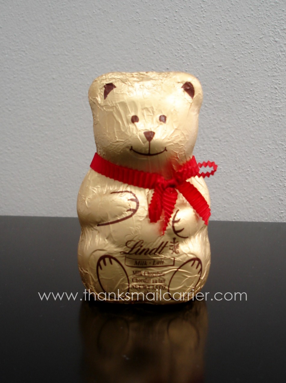 Thanks, Mail Carrier | Holiday Gift Guide: Lindt Chocolate Bear Gift ...
