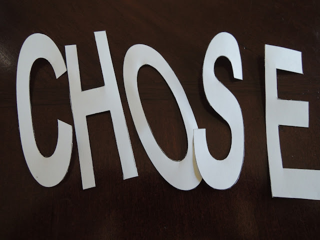 Holly Goes Lightly: Office Art: Magazine Words