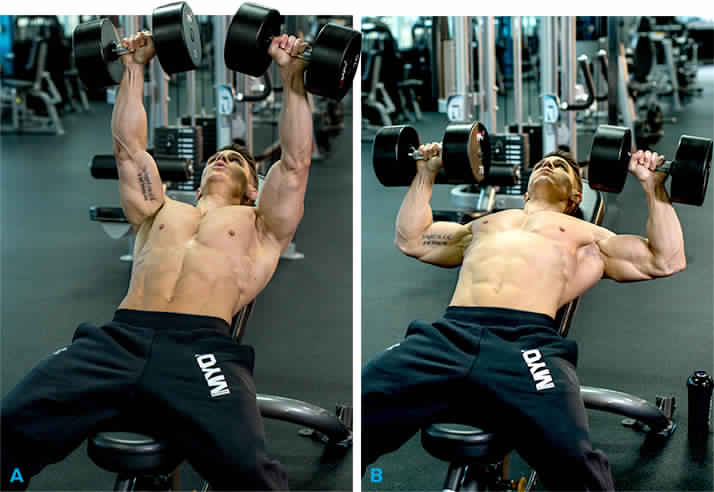 Top 4 Exercises To Build Upper Chest - SHOULDER WORKOUTS