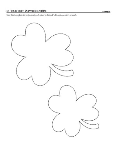 Mrs. Timbrook's Classroom: St Patrick's Day Shamrock Pattern