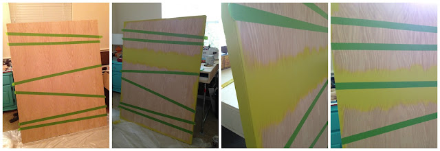 painterly.passion: diy colorblock painting