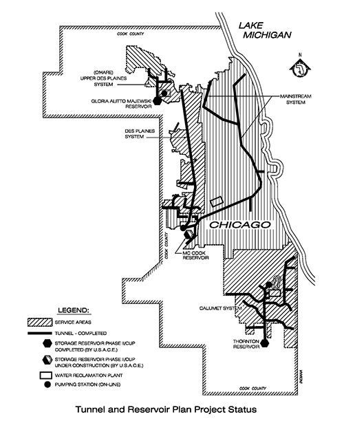 Industrial History: MWRD: TARP: Tunnel and Reservoir Plan, now Deep Tunnel