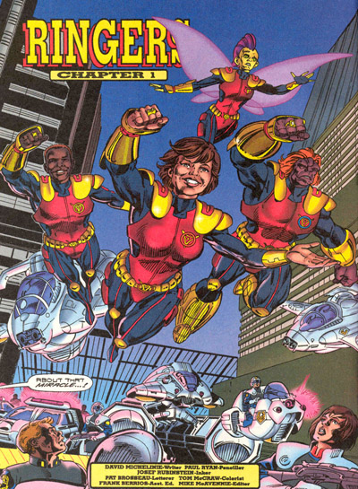 The Legion of Super Bloggers! : Reboot: Science Police #1-4