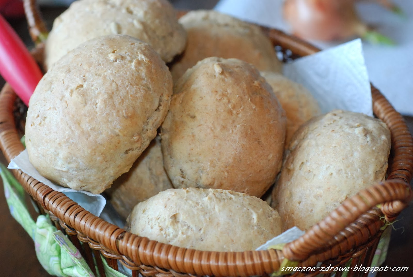 Smaczne-zdrowe: BUŁKI GRAHAMKI W 100% ORKISZOWE