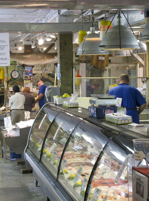 Postcards: Harbor Fish Market, Portland, Maine