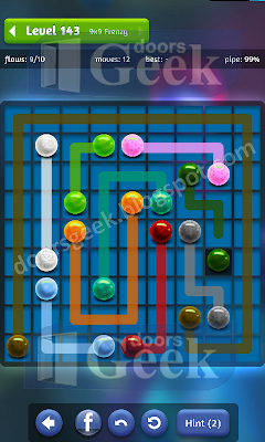Flow Frenzy [9x9 Frenzy] 9x9 Level 143 ~ Doors Geek