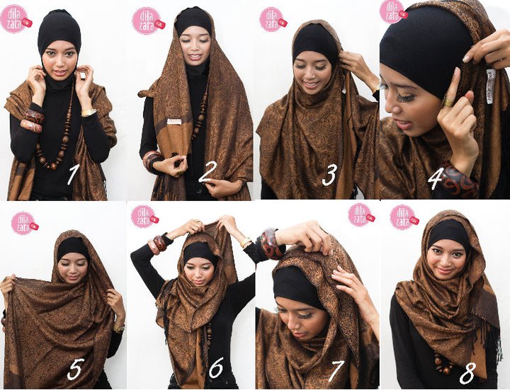 Hijab Tutorial | Rahma O-Shop |Supplier Baju Hijabers