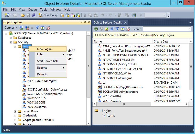 Venu Singireddys Blog Sccm Wsus Shared Database