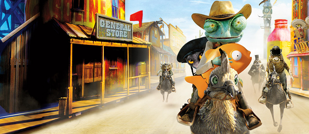 Rango (DVD) - Rascunhos de Ítala