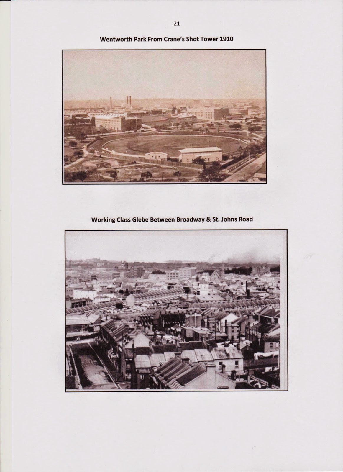 CHAPTER ONE: Introduction: Football in Glebe (Glebe Rugby League), by ...