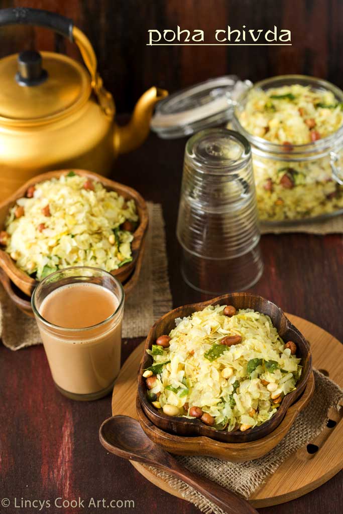 Poha Chivda| Chiwda ~ Lincy's Cook Art