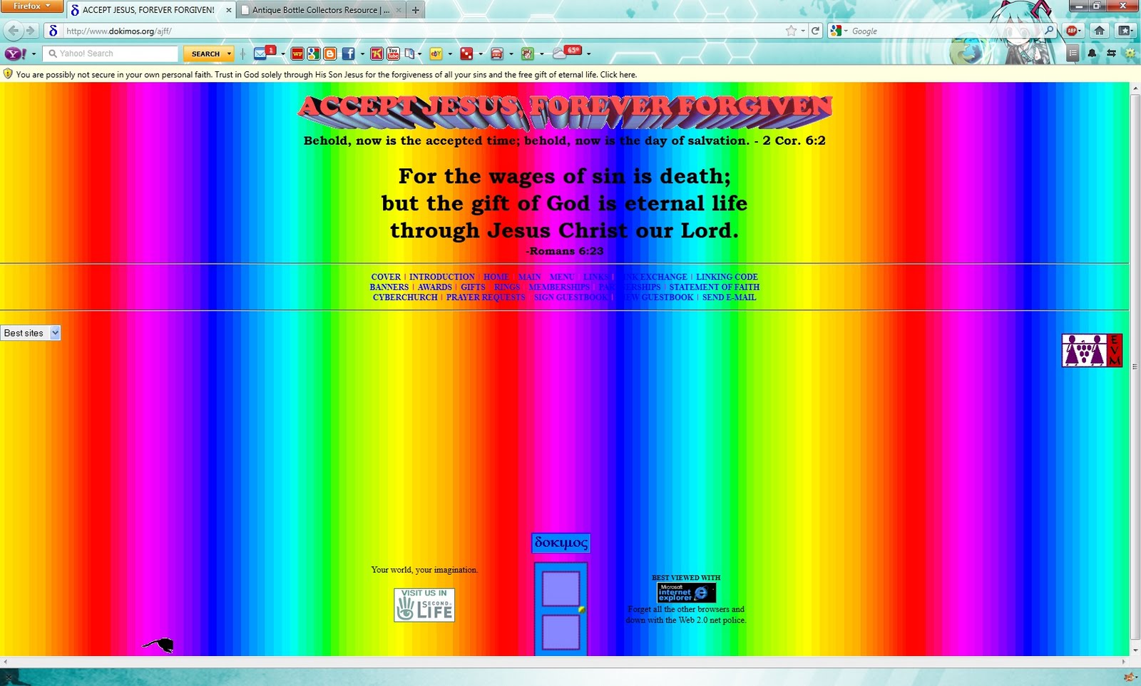 Dan B.'s Art: 2 Bad Websites